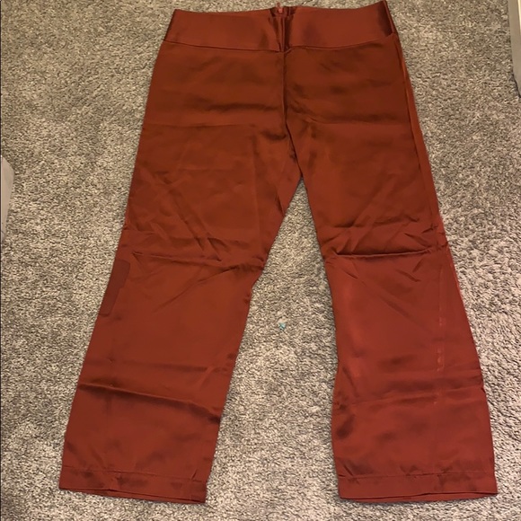 Versus Versace | Pants & Jumpsuits | Versus Versace Red Silk Dress ...